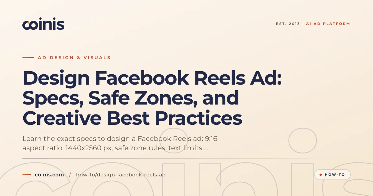 Design Facebook Reels Ad: Specs, Safe Zones, and Creative Best ...